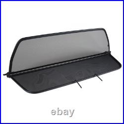 Wind deflector fits a BMW 6-Series E64 windblocker 2004-2010 Black ...